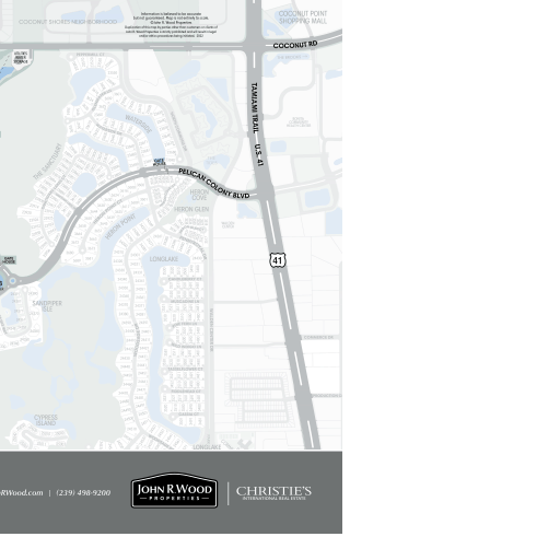 Map of The Colony at Pelican Landing